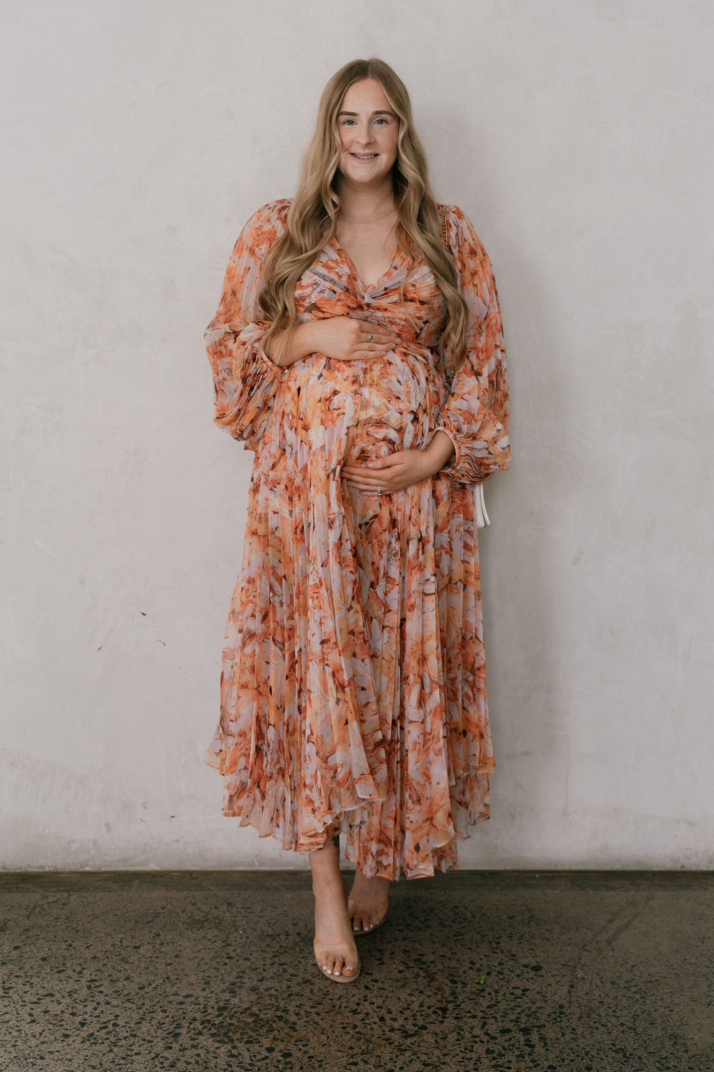 Acler Astone Dress Lilac Blush For Hire - Mama Rentals